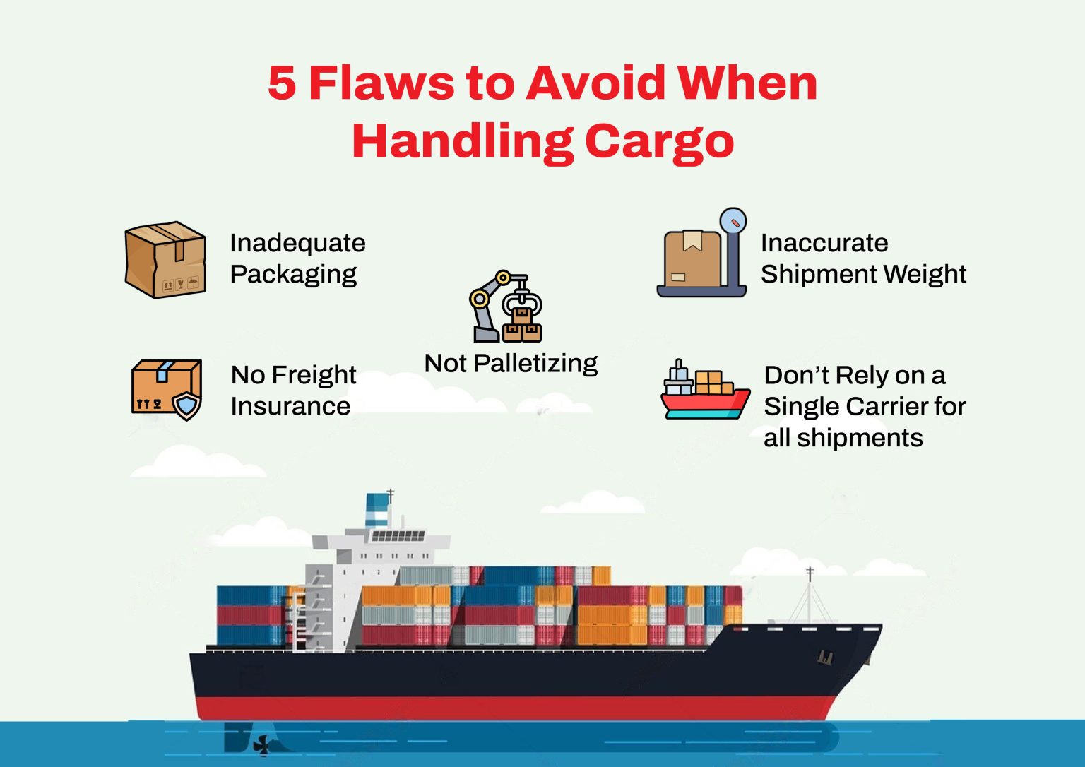 5 Flaws to Avoid When Handling Cargo - JMY Cargo