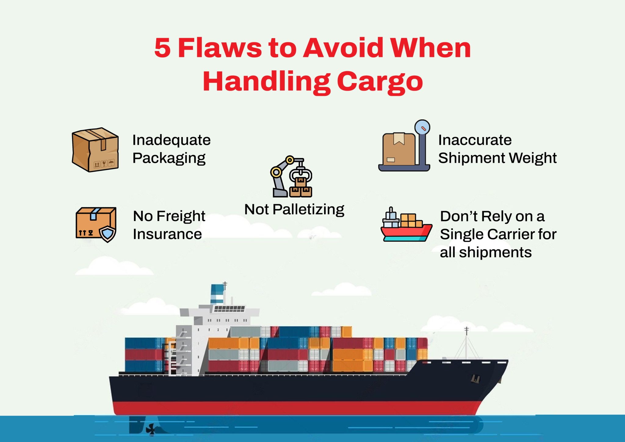 5 Flaws to Avoid When Handling Cargo - JMY Cargo